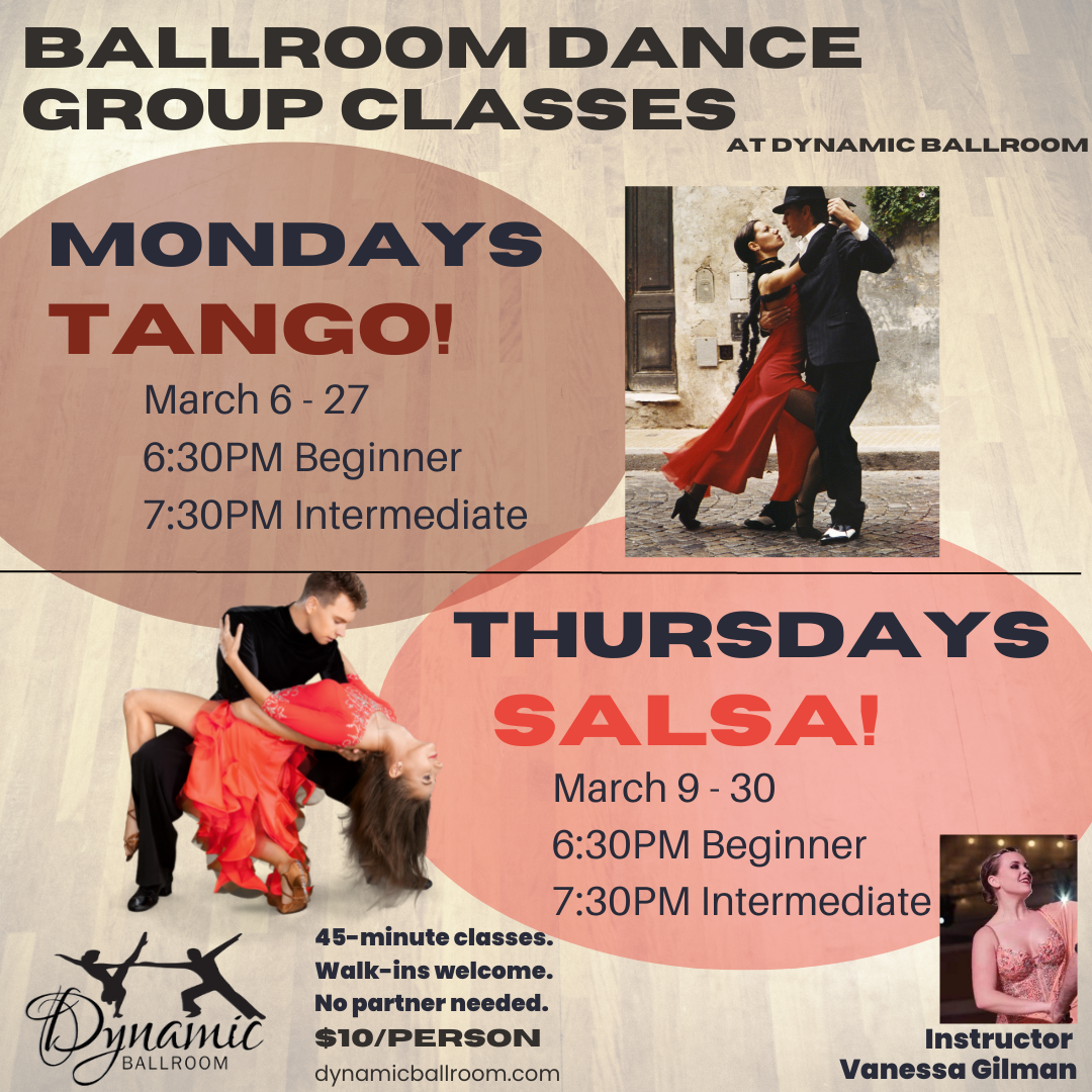 Brown Modern Dance Class Poster (8.5 × 11 in) (Instagram Post (Square ...