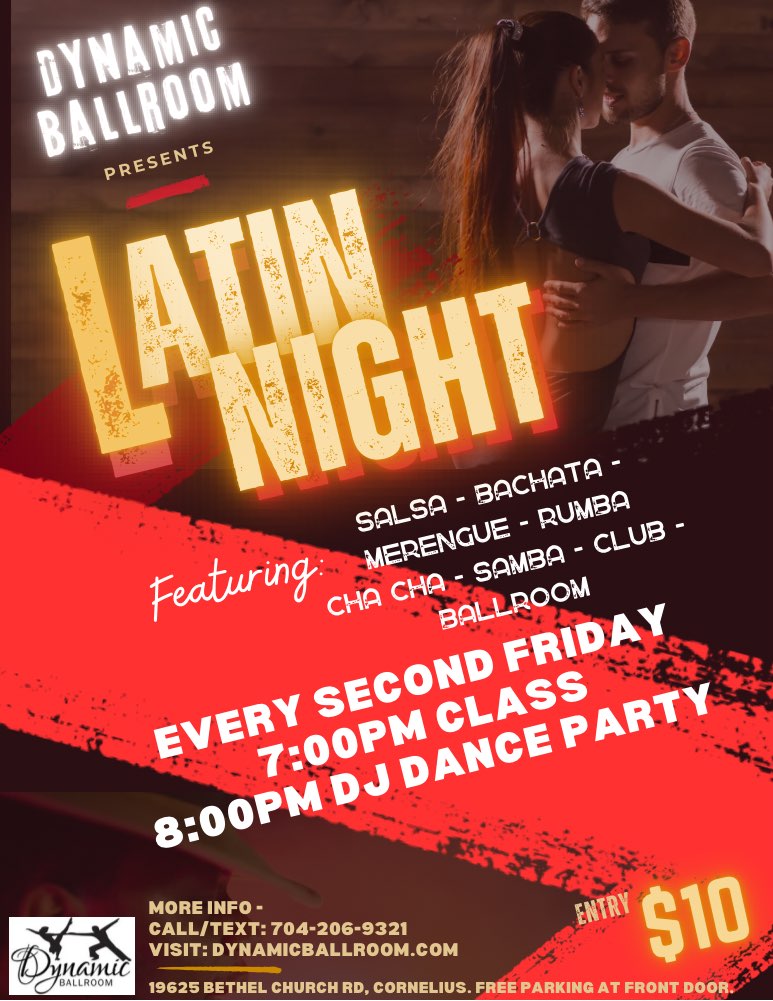 Dynamic Ballroom – Dance Studio: Lake Norman, NC: Lessons, Classes, Social events