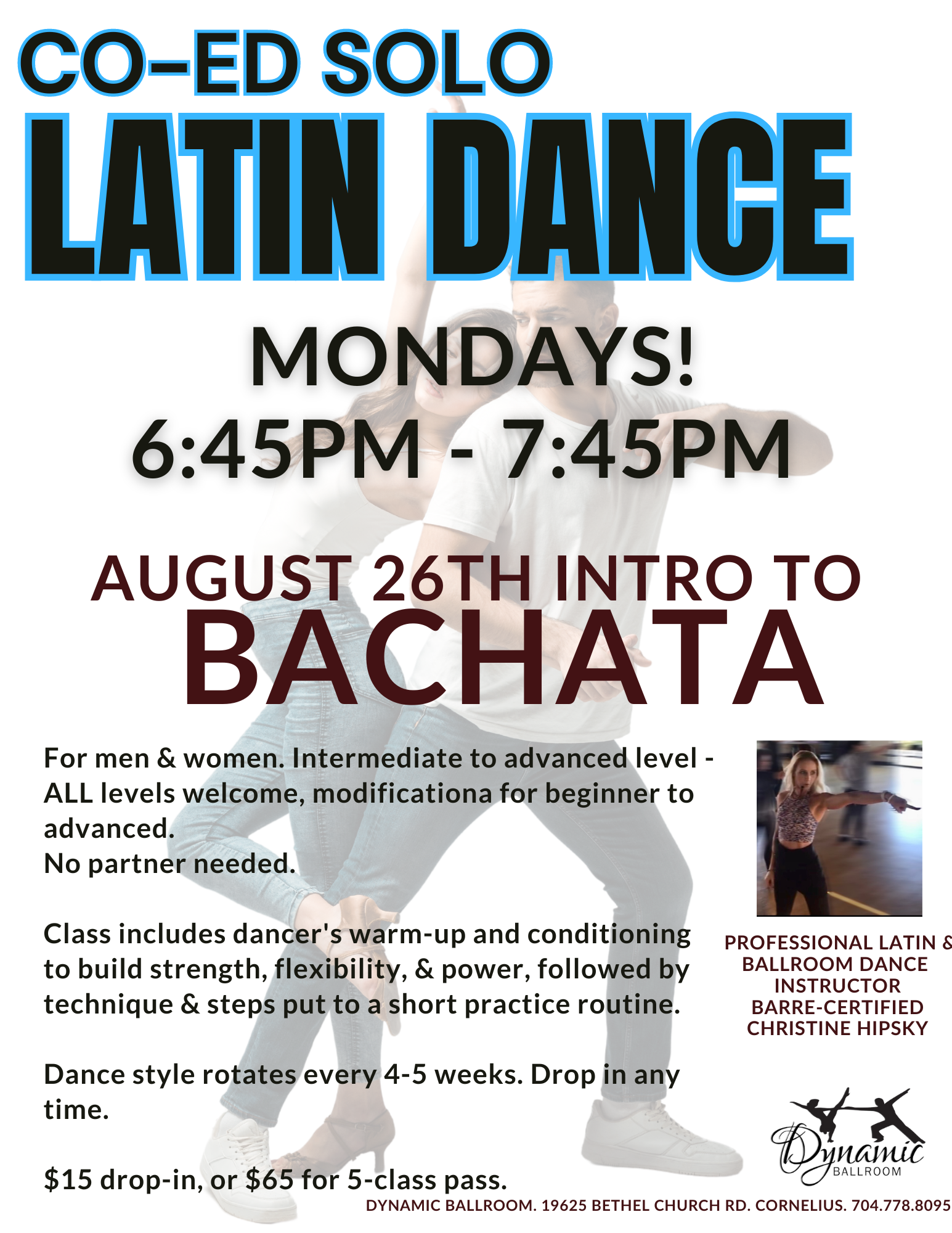 Dynamic Ballroom – Dance Studio: Lake Norman, NC: Lessons, Classes, Social events